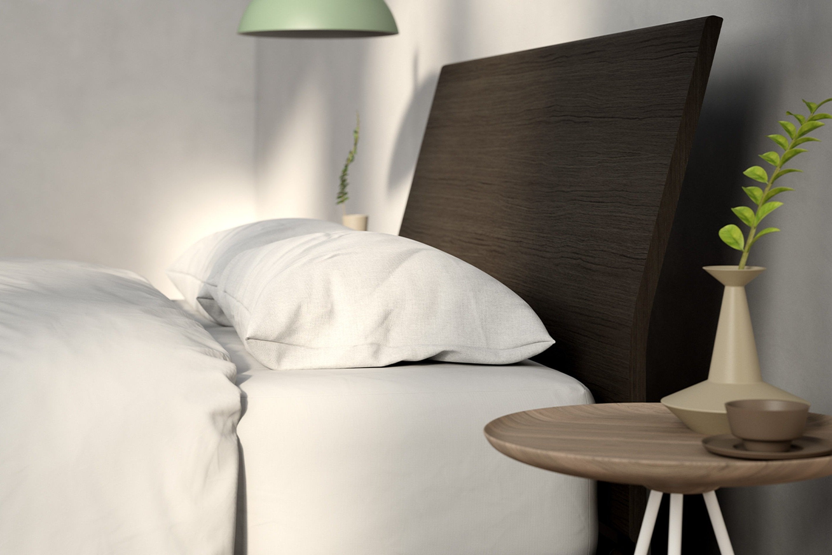 Casper Wood Repose Headboard in Natural Oak Size Full